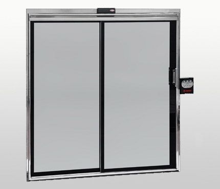 Yacht door - Nemo Industrie - for boats / sliding / with glass panel