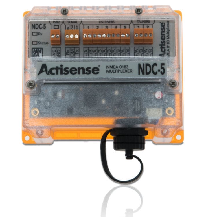 NMEA multiplexer - NDC-5 - Actisense - for boats