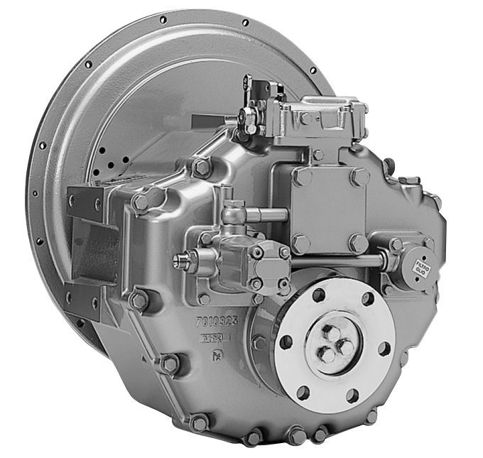 Boat reduction gearbox - TM 1200 A - Twin Disc - motor / with hydraulic ...