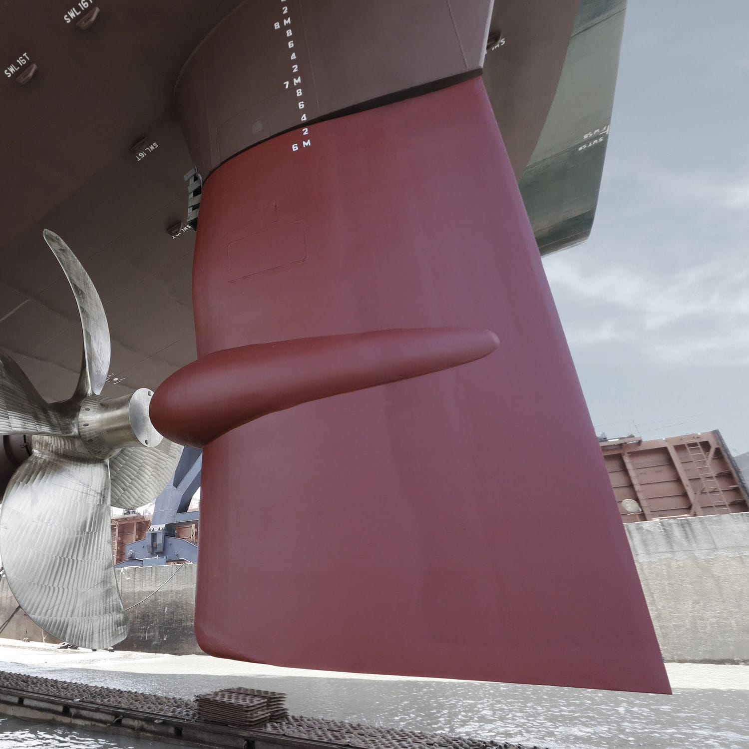 Ship rudder - ART™ - Damen Marine Components