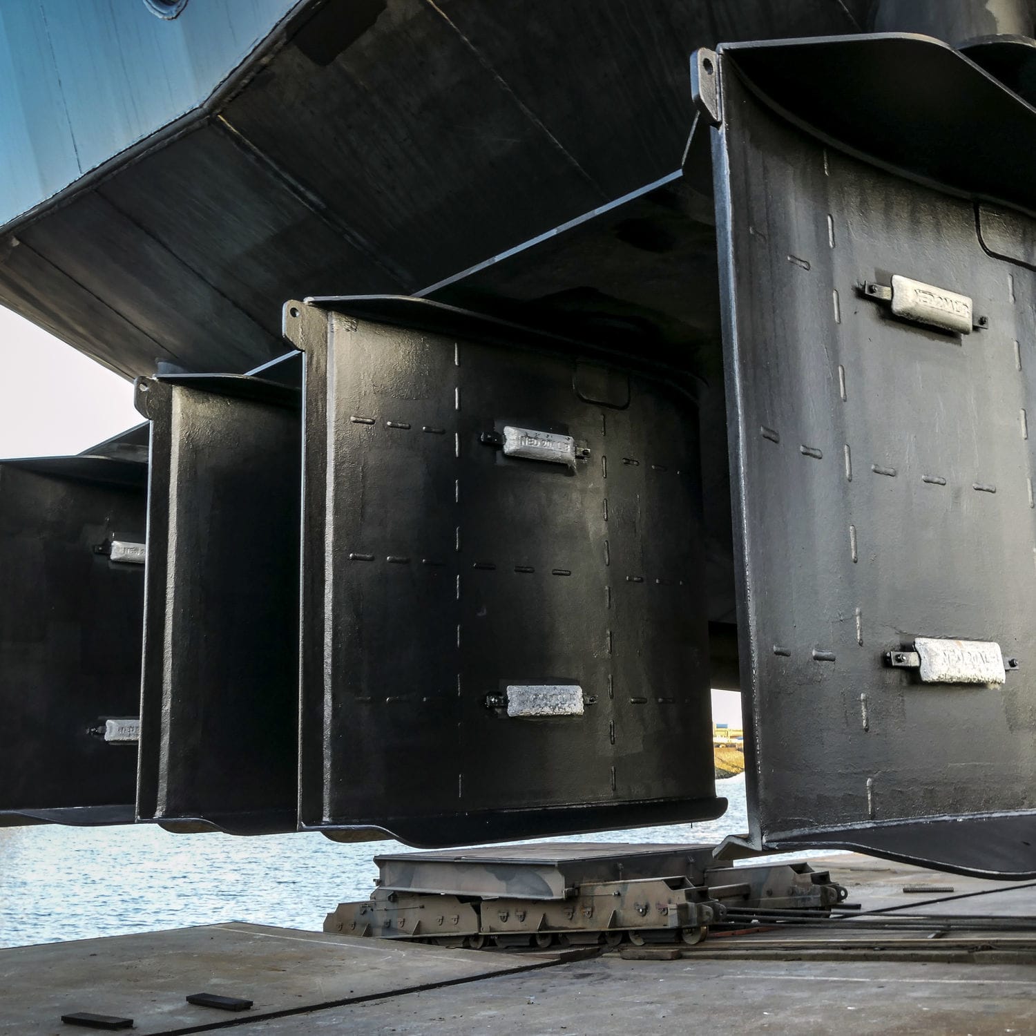 Ship rudder - HD - Damen Marine Components