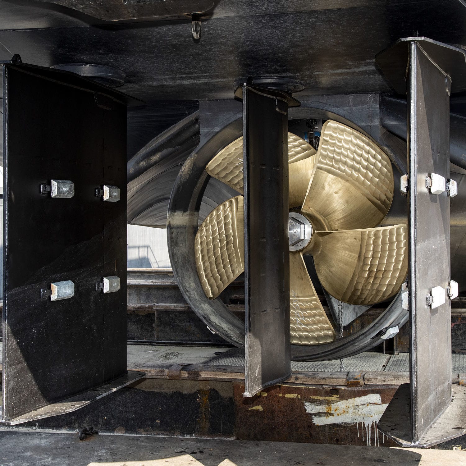 NACA profile rudder - Damen Marine Components - for ships