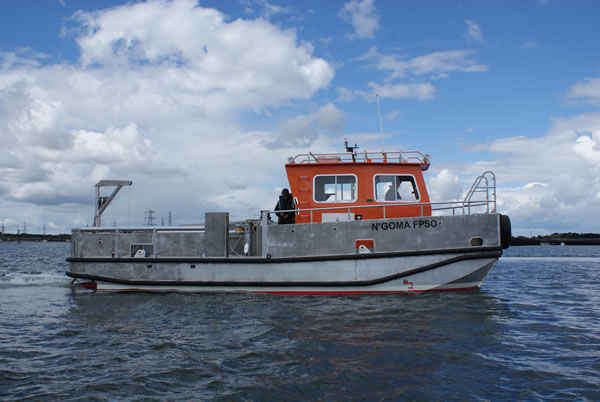 Line-handling boat - ALN 161 ‘FPSO N’GOMA’ - Alnmaritec - inboard