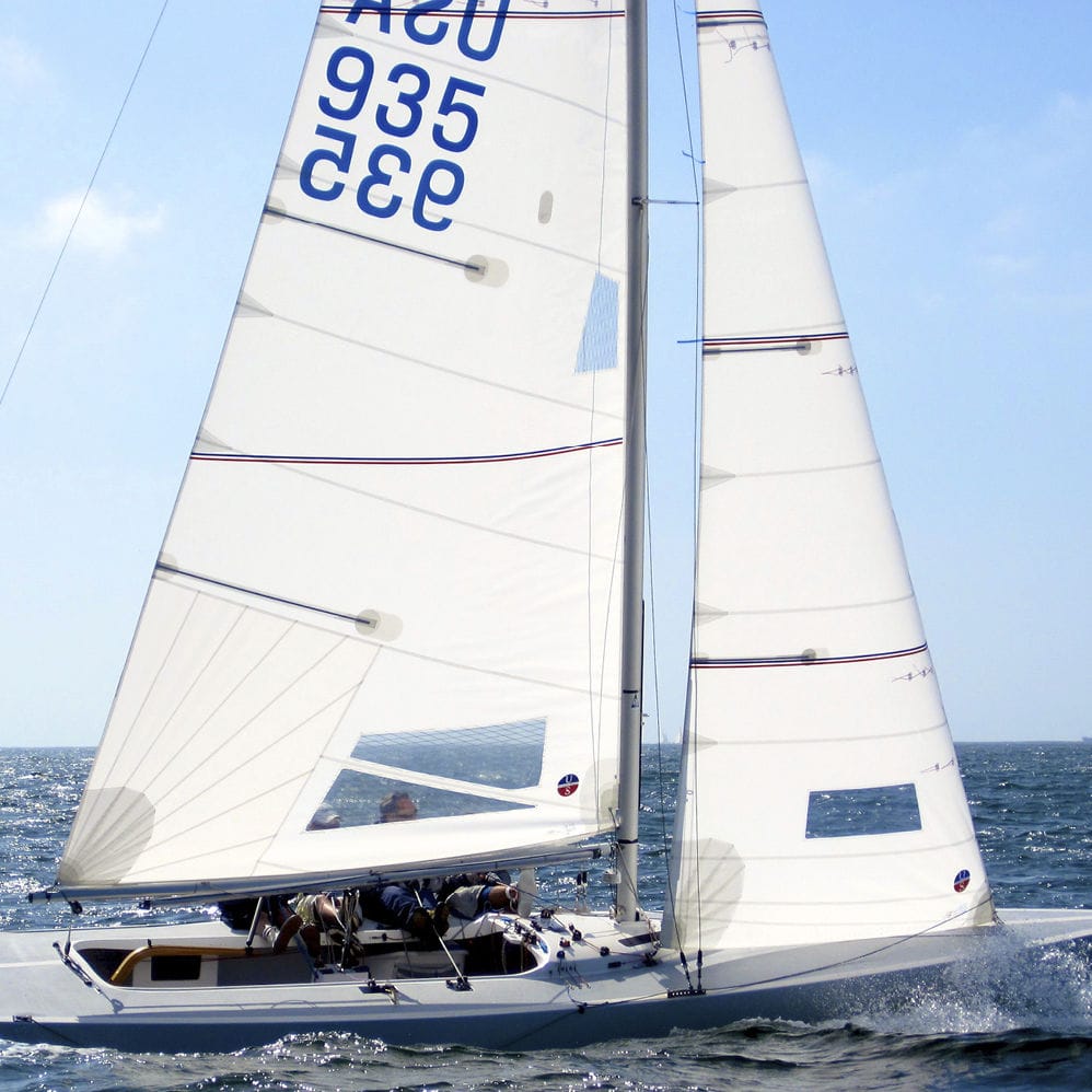 Mainsail - Ullman Sails - for one-design sport keelboats / radial cut ...