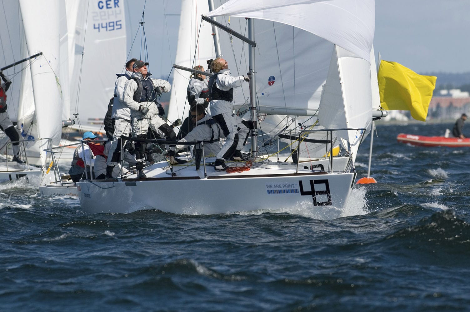 Mainsail - Ullman Sails - for one-design sport keelboats / J24