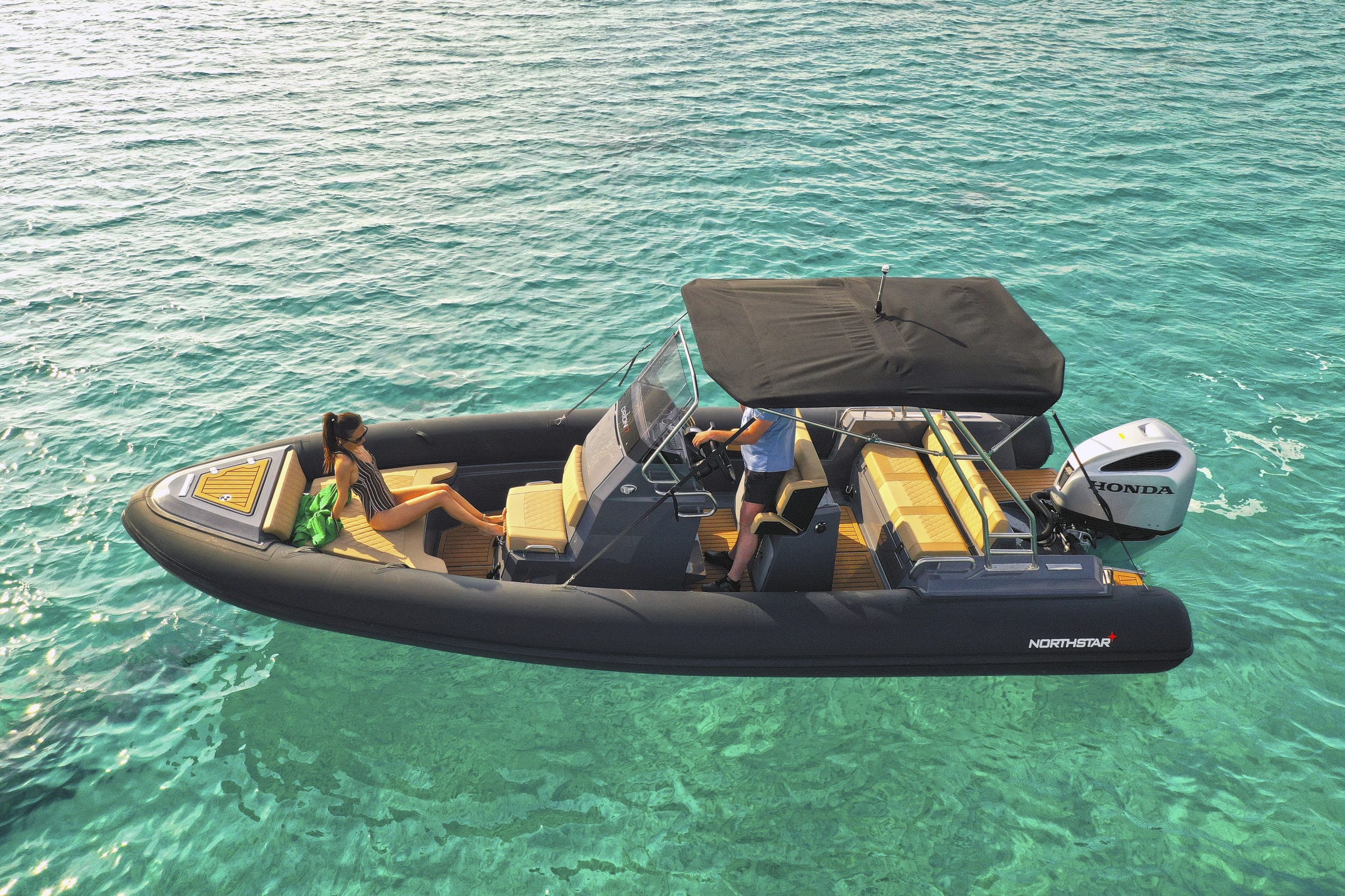 Outboard inflatable boat - ORION 7 - NORTHSTAR RIBs - RHIB / center ...