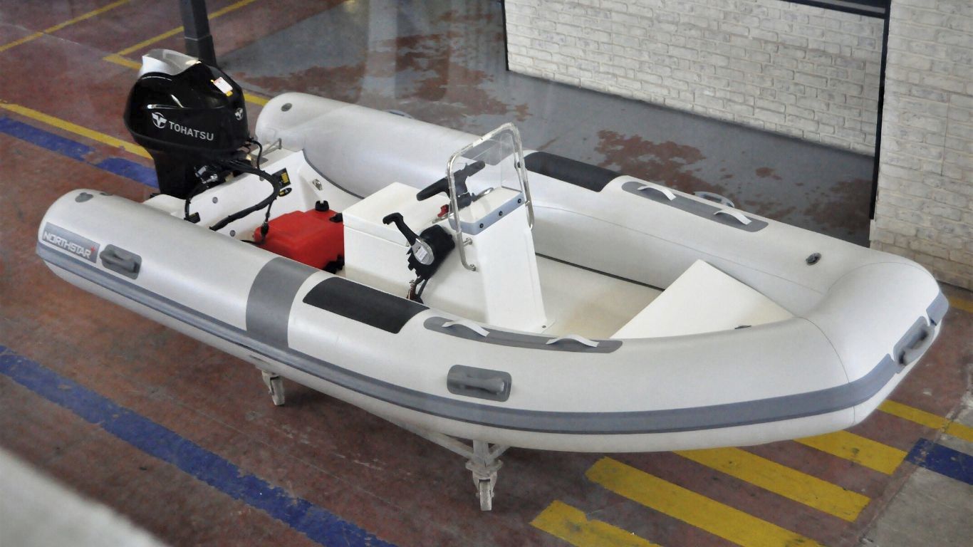 Outboard inflatable boat - CORE 4.35 - NORTHSTAR RIBs - RIB / open ...
