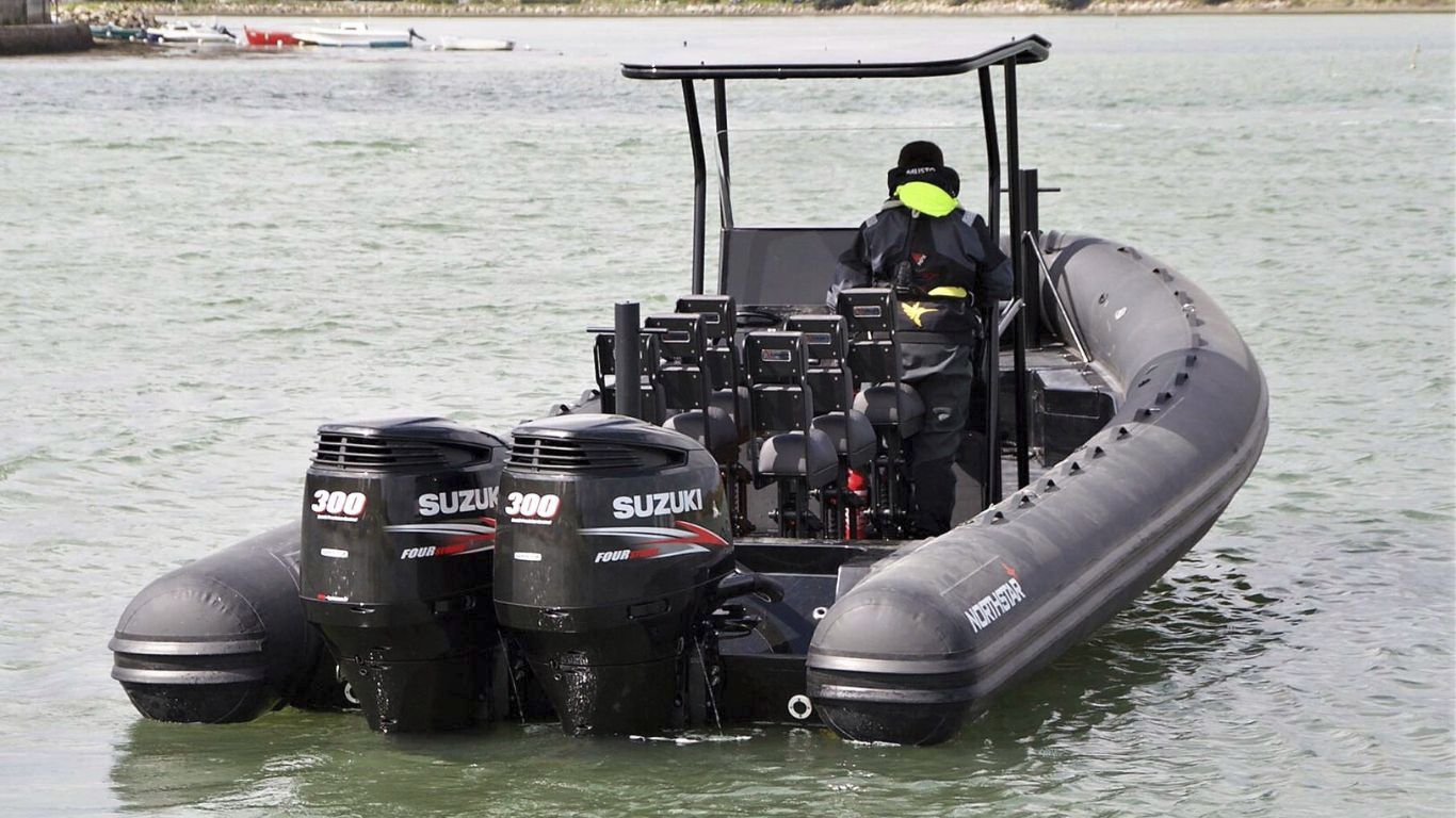 Utility boat - GM 9.5 - NORTHSTAR RIBs - outboard / rigid hull ...