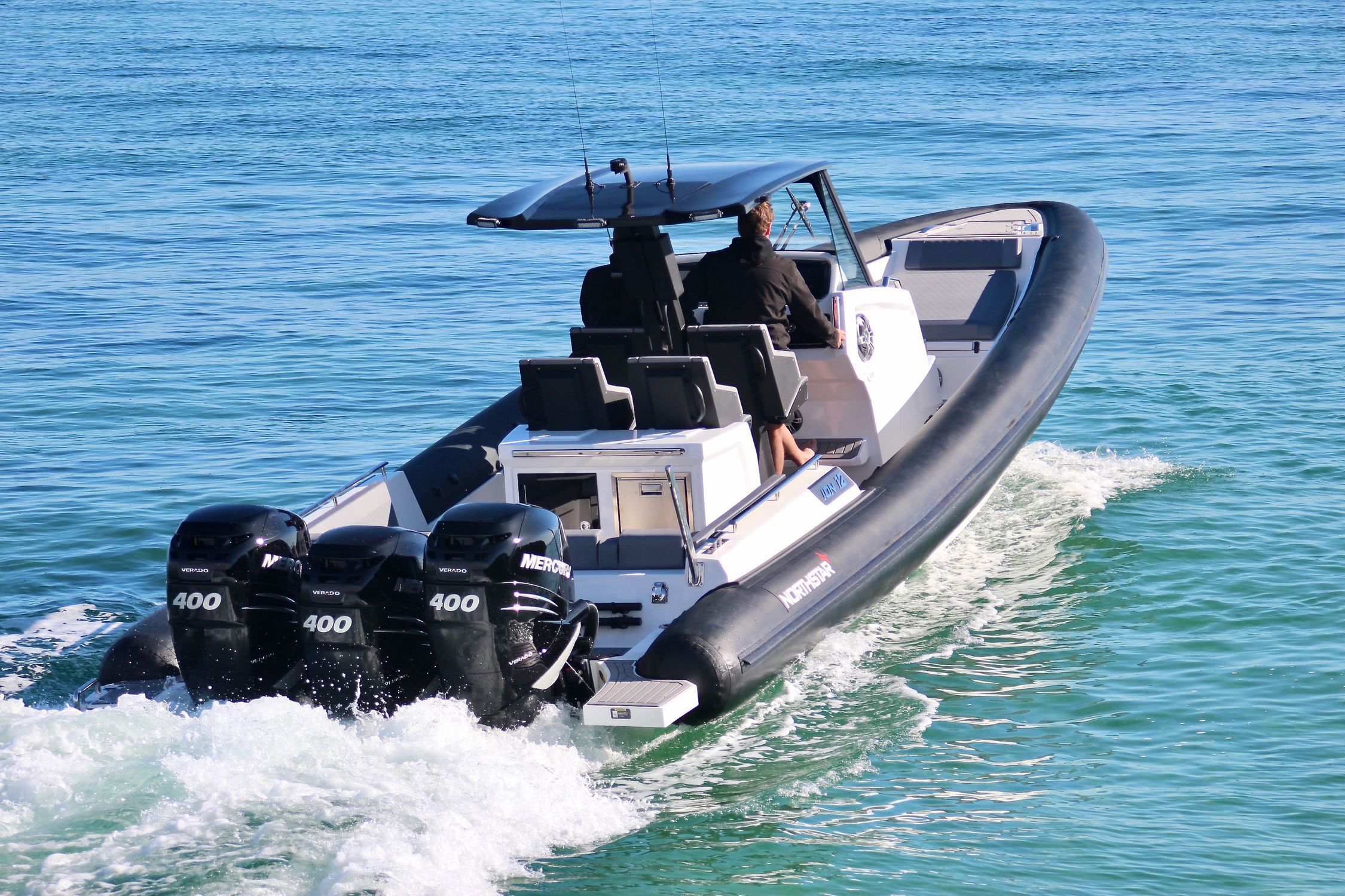 Outboard inflatable boat - ION 12 - NORTHSTAR RIBs - triple-engine ...