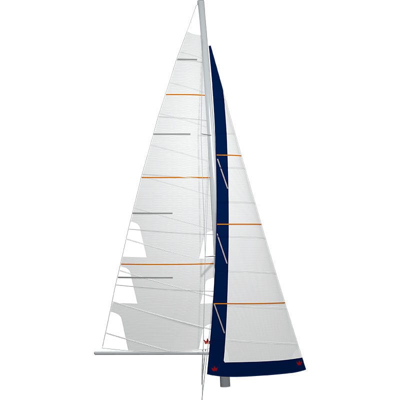 Woven polyester mainsail - ALISIO - ELVSTRØM SAILS - furling genoa ...