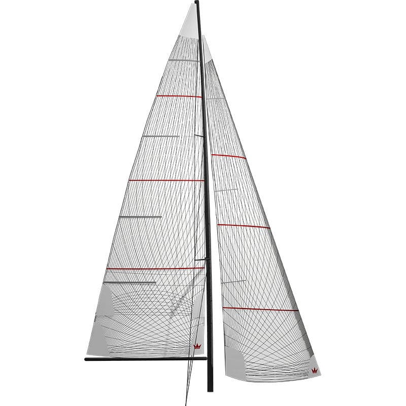 Mainsail - MAESTRO - ELVSTRØM SAILS - storm jib / for regatta sailboats ...