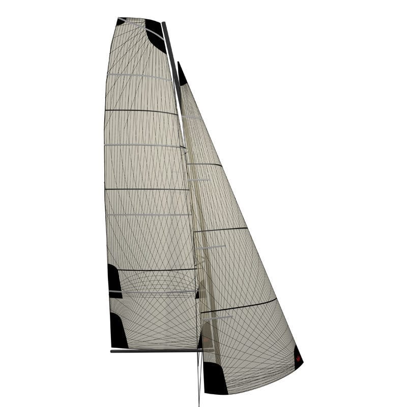Square-top mainsail - MAESTRO - ELVSTRØM SAILS - jib / for cruiser ...