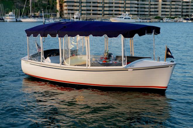Inboard center console boat - 18 Snug Harbor - Duffy - electric / side ...