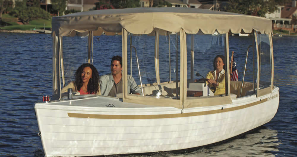 Electric center console boat - 18LS - ElectraCraft - 9-person max.