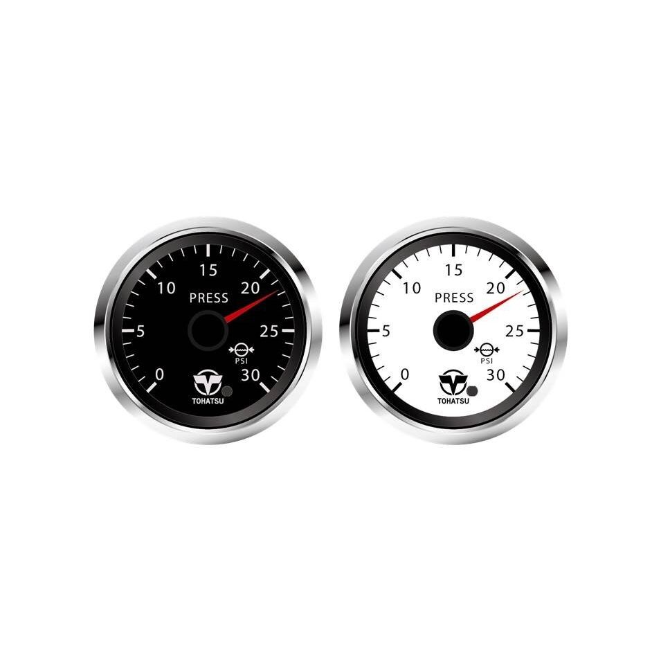 Boat indicator - 3UR-72527-0 - Tohatsu - water pressure / analog