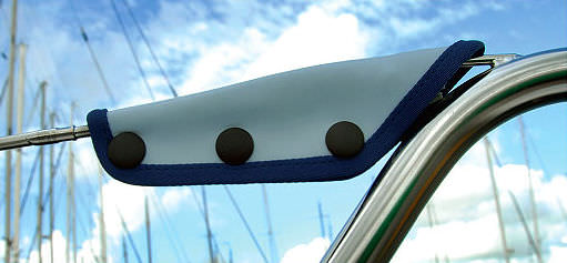 Sailboat protective cover - BP895 / BP896 - Blue Performance - guardrail
