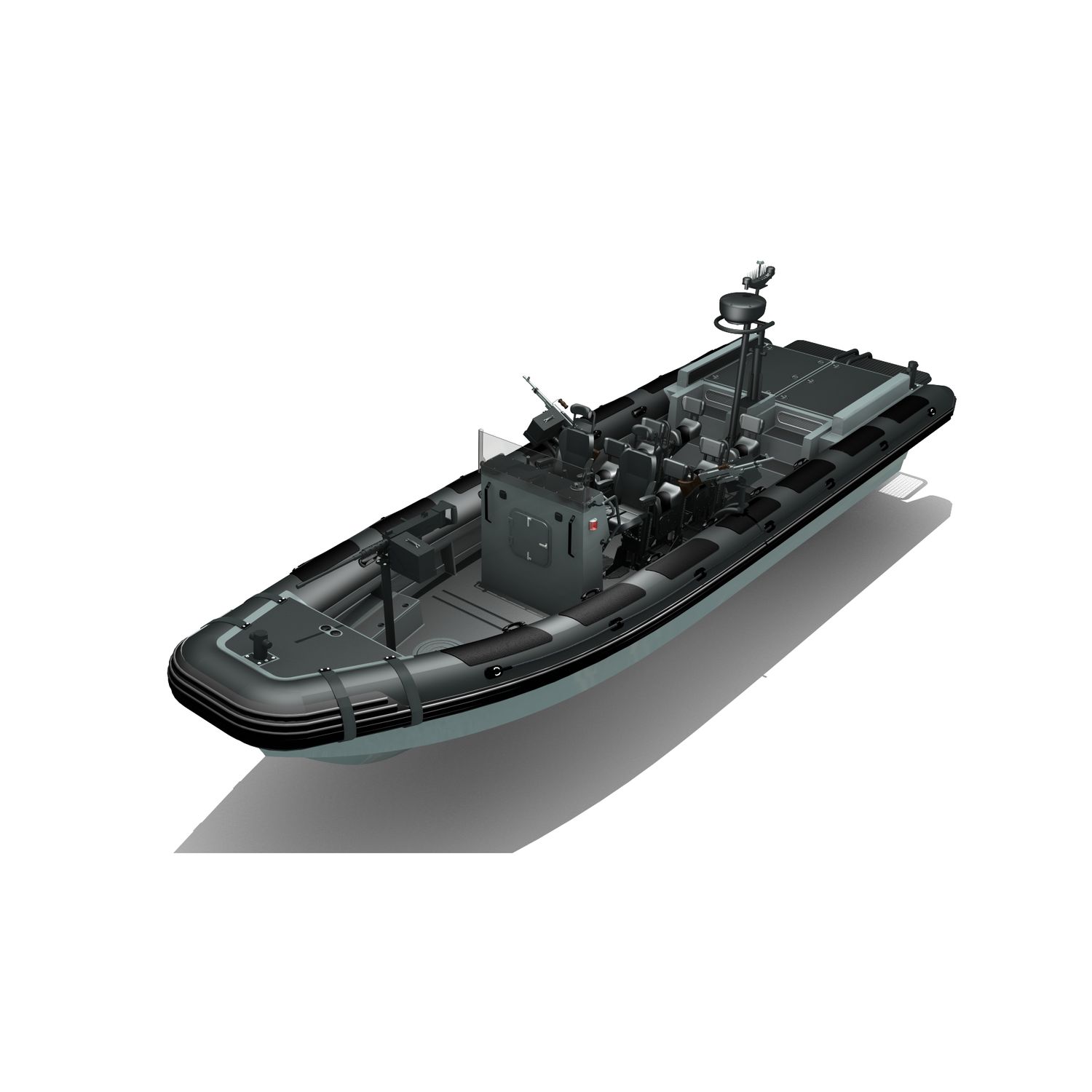 Inboard professional boat - MR-1050 AIRDROP - Madera Ribs - diesel ...