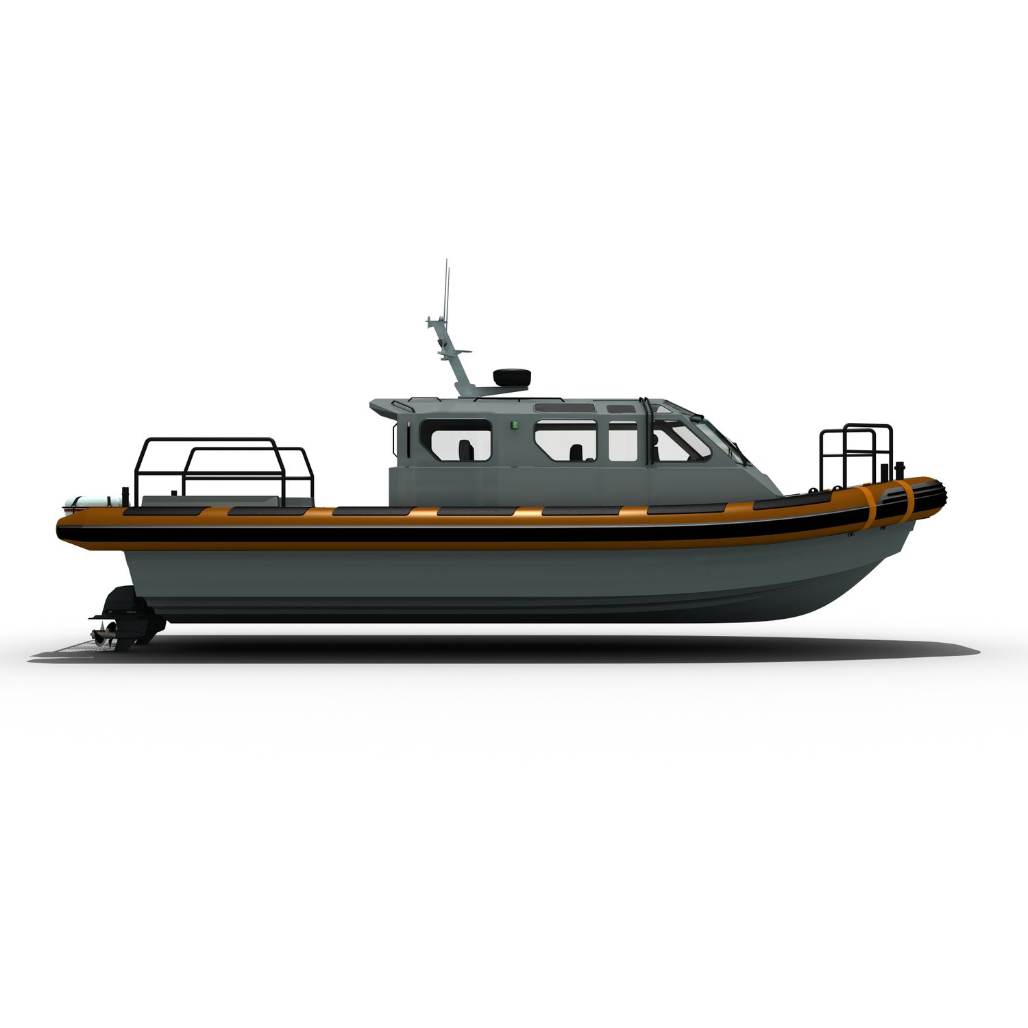 Crew boat - MRCD1150 - Madera Ribs - inboard / diesel / rigid hull ...
