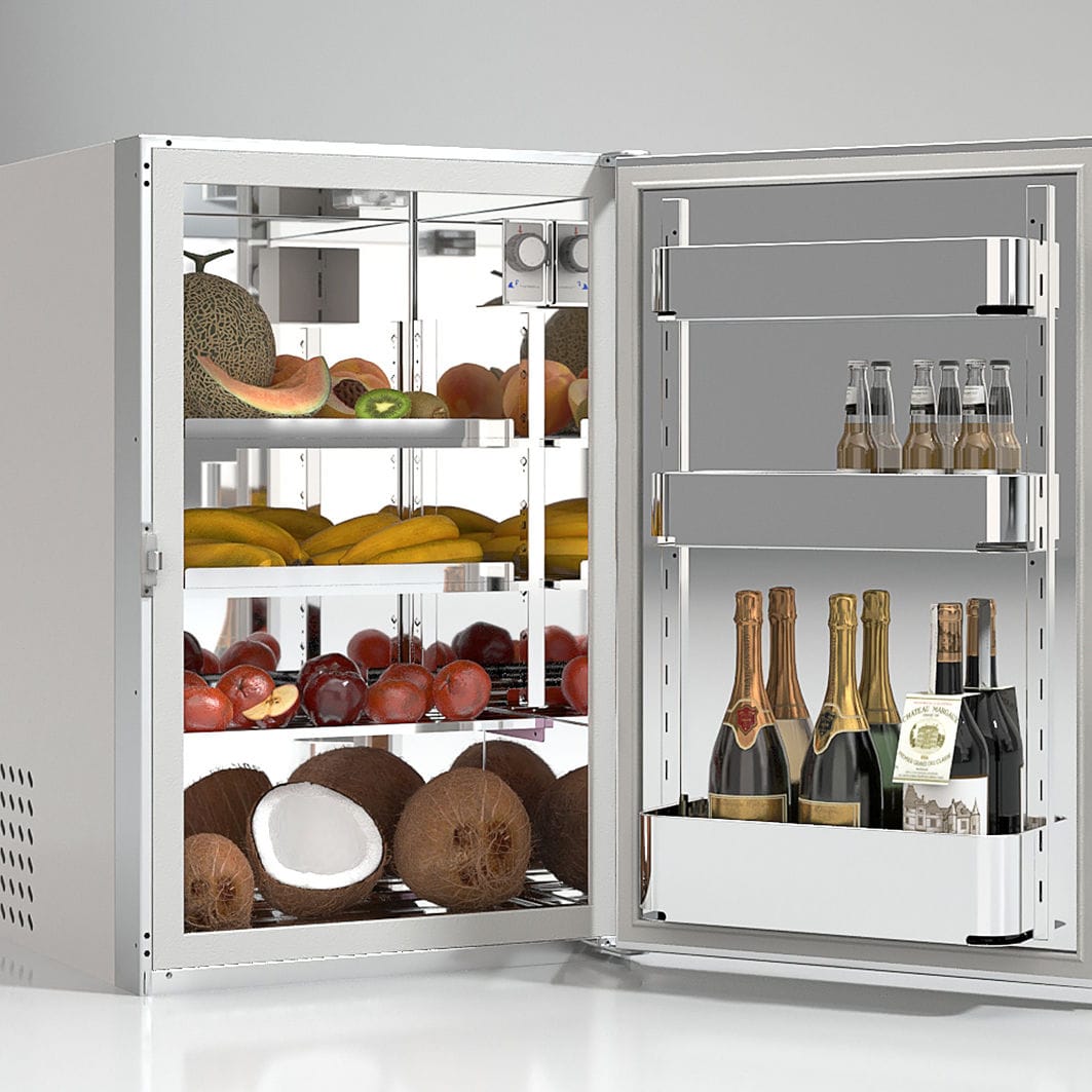 Boat refrigerator - FR160RC - Frigonautica - for yacht / built-in ...