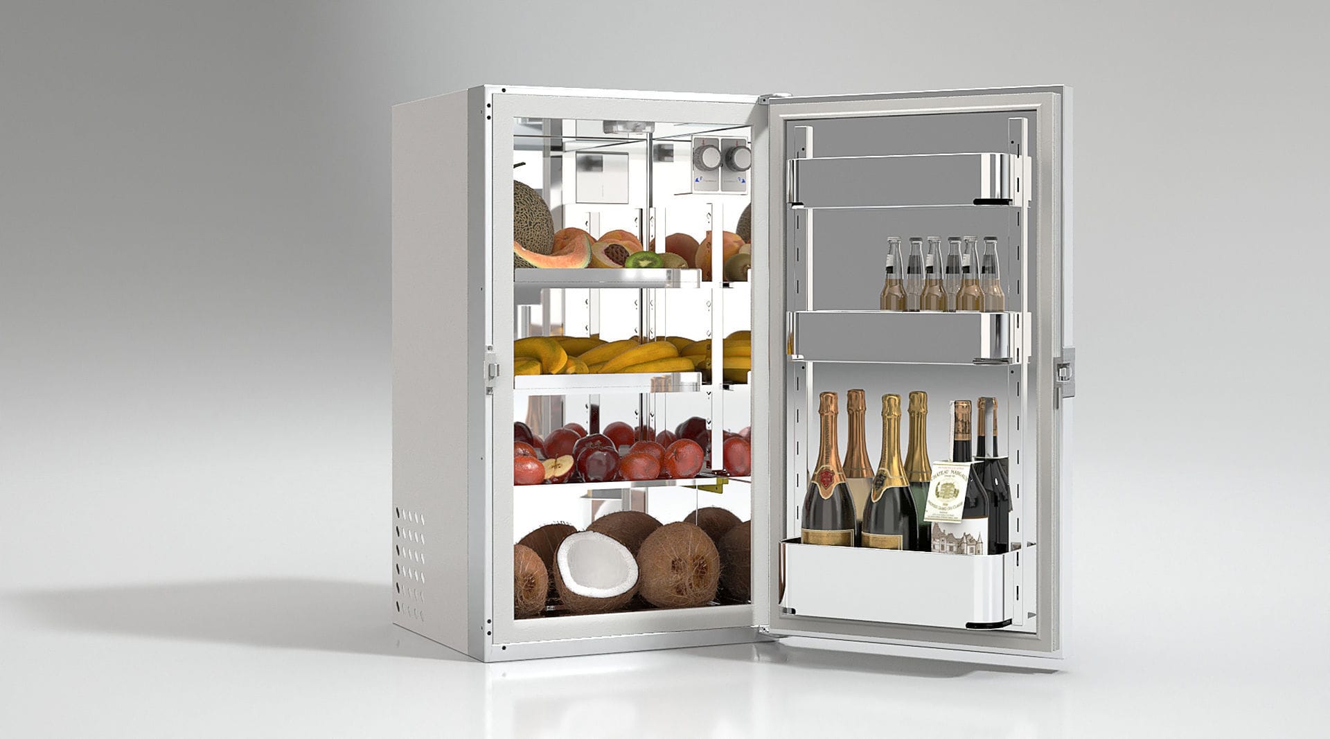 Boat refrigerator - FR115RC - Frigonautica - for yacht / built-in ...