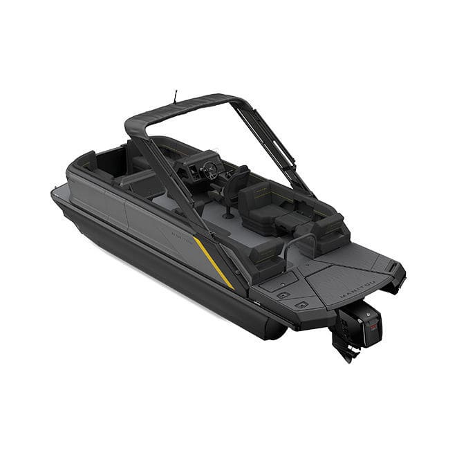 Outboard pontoon boat - 24 - Manitou Pontoon Boats - twin-engine / tri ...