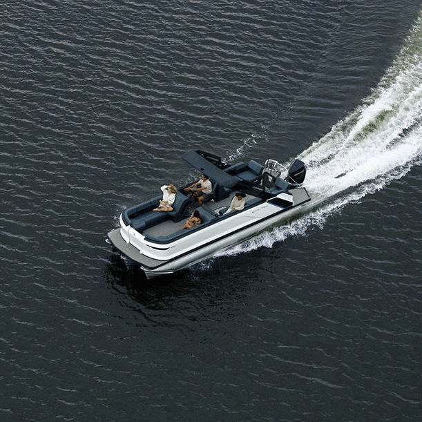 Outboard pontoon boat - 26 - Manitou Pontoon Boats - twin-engine / tri ...