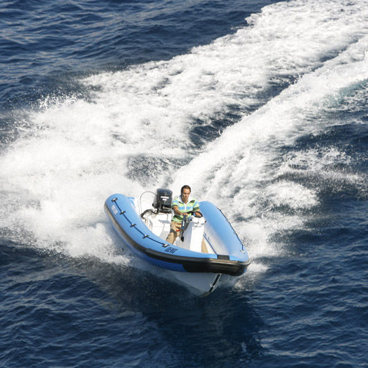 Outboard inflatable boat - VSR 5.8R - Veryslenderrib - rigid / center ...