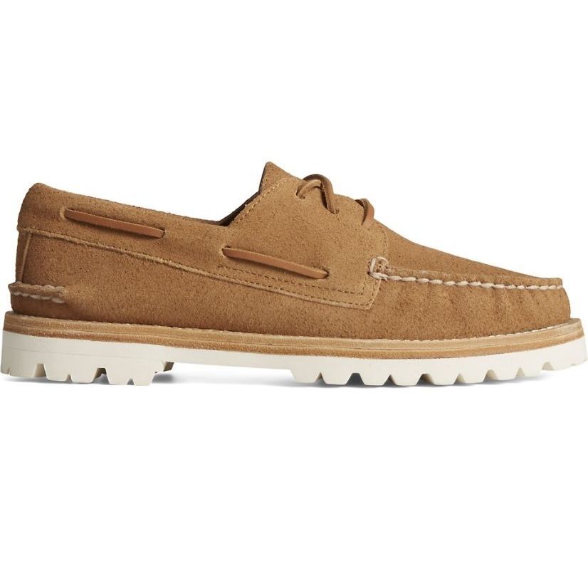 Deck shoes - Vibram - Sperry Top Sider - men's / leather / rubber