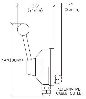 Rudder control lever - JO100 - Jastram Engineering - digital / single ...