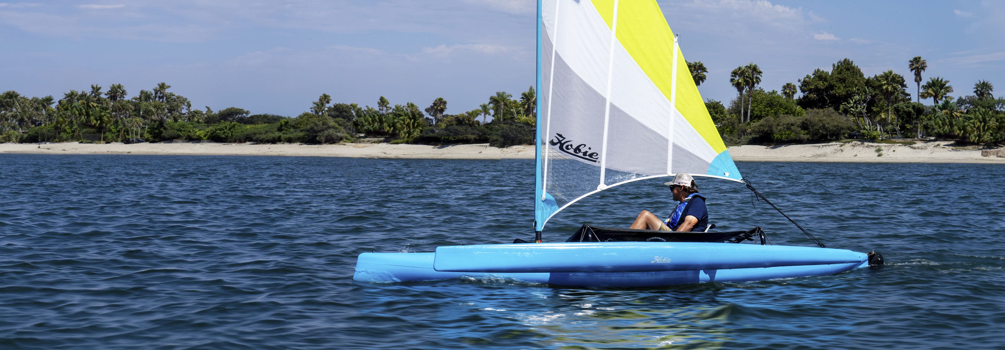 Sit-on-top kayak - Mirage Adventure Island - Hobie Kayak - adult / solo ...