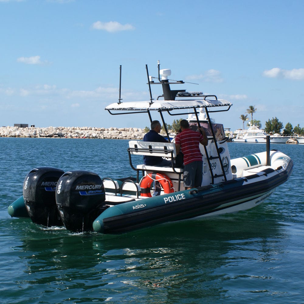 Patrol boat - Law Enforcement 8.0 M - ASIS BOATS - outboard / rigid ...