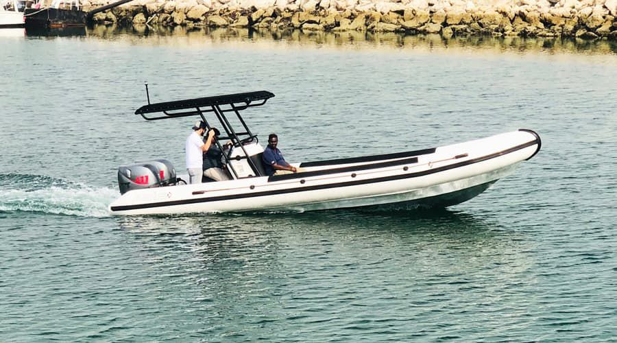 Professional rescue boat - 8 M D-Tube - ASIS BOATS - outboard ...