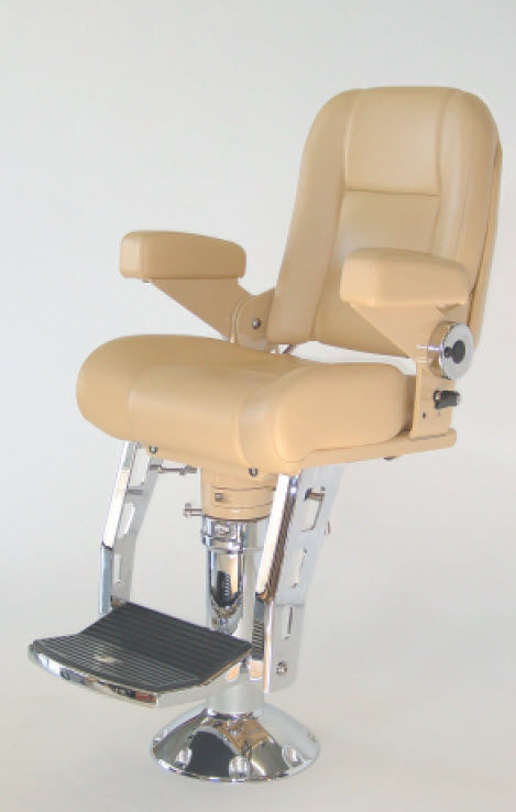Helm seat - 500NX - STIDD SYSTEMS - for boat / with armrests / adjustable