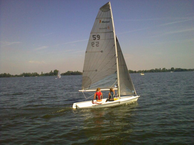 Double-handed sailing dinghy - REBEL - G Force Yachts - regatta ...