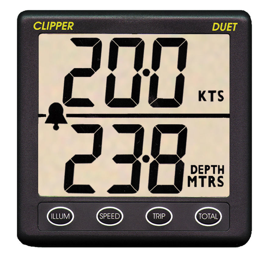 Boat display - Duet - Nasa Marine - speed / depth / depth sounder