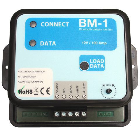 Boat monitoring panel - BM-1 Bluetooth - Nasa Marine - for battery