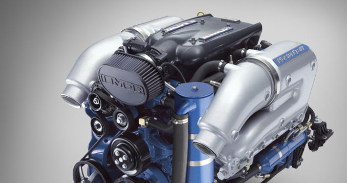 Inboard engine - MV8 5.7L OPS (320 HP@ 5000 RPM) - Ilmor Marine Engines ...