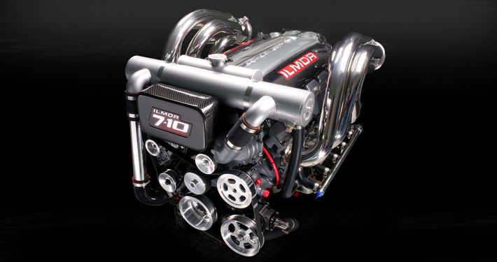Inboard engine - MV7-10 GEN III (700 HP @ 6300 RPM) - Ilmor Marine ...