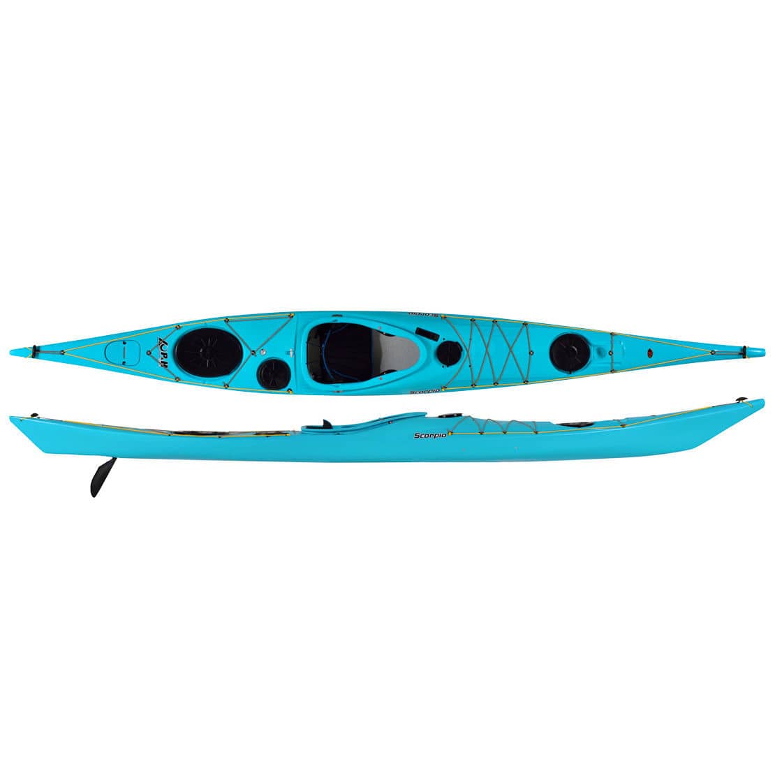 Sea kayak - Scorpio II HV - P&H Sea Kayaks - adult / solo / polyethylene