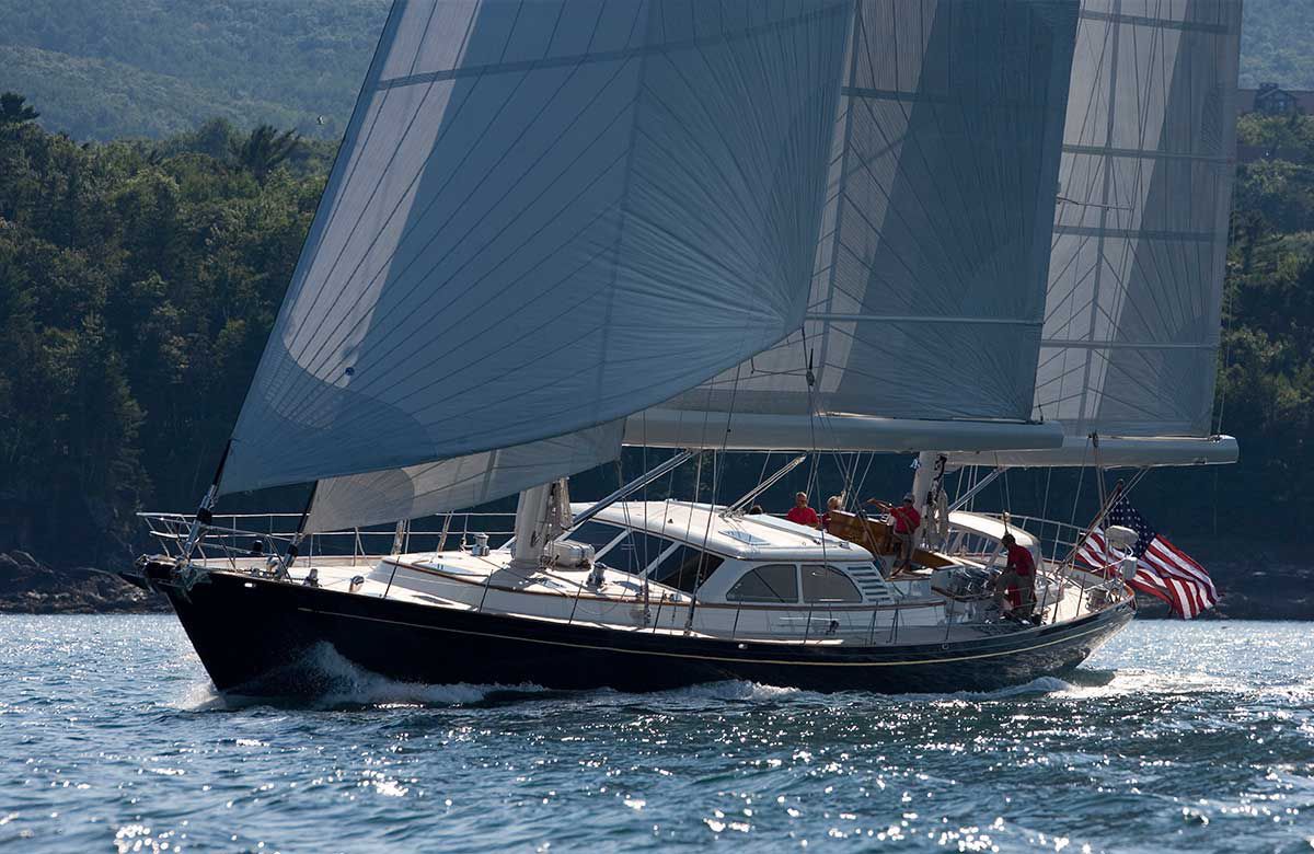 Cruising sailing yacht - Windcrest - Hodgdon Yachts - classic / open ...