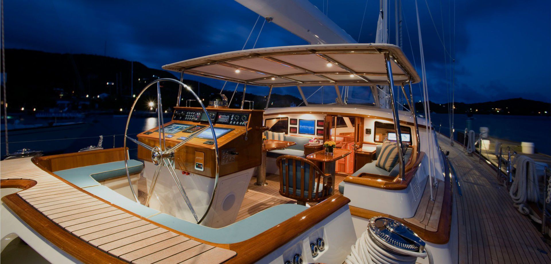 Cruising sailing yacht - Windcrest - Hodgdon Yachts - classic / open ...
