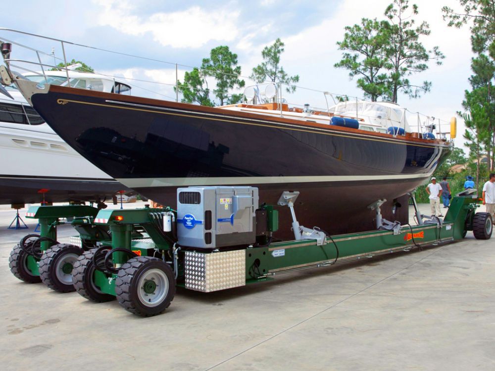 Handling trailer - MBT 25 - ABI Trailers - for boats / shipyard / self ...