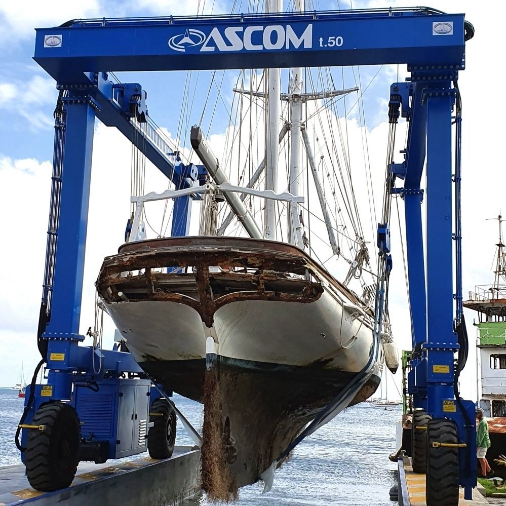 Remotely controlled travel lift - BHT 50 - ABI TRAILERS - four-wheel drive