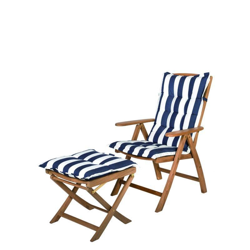 Boat stool - Foldaway deluxe - ARC Marine - teak