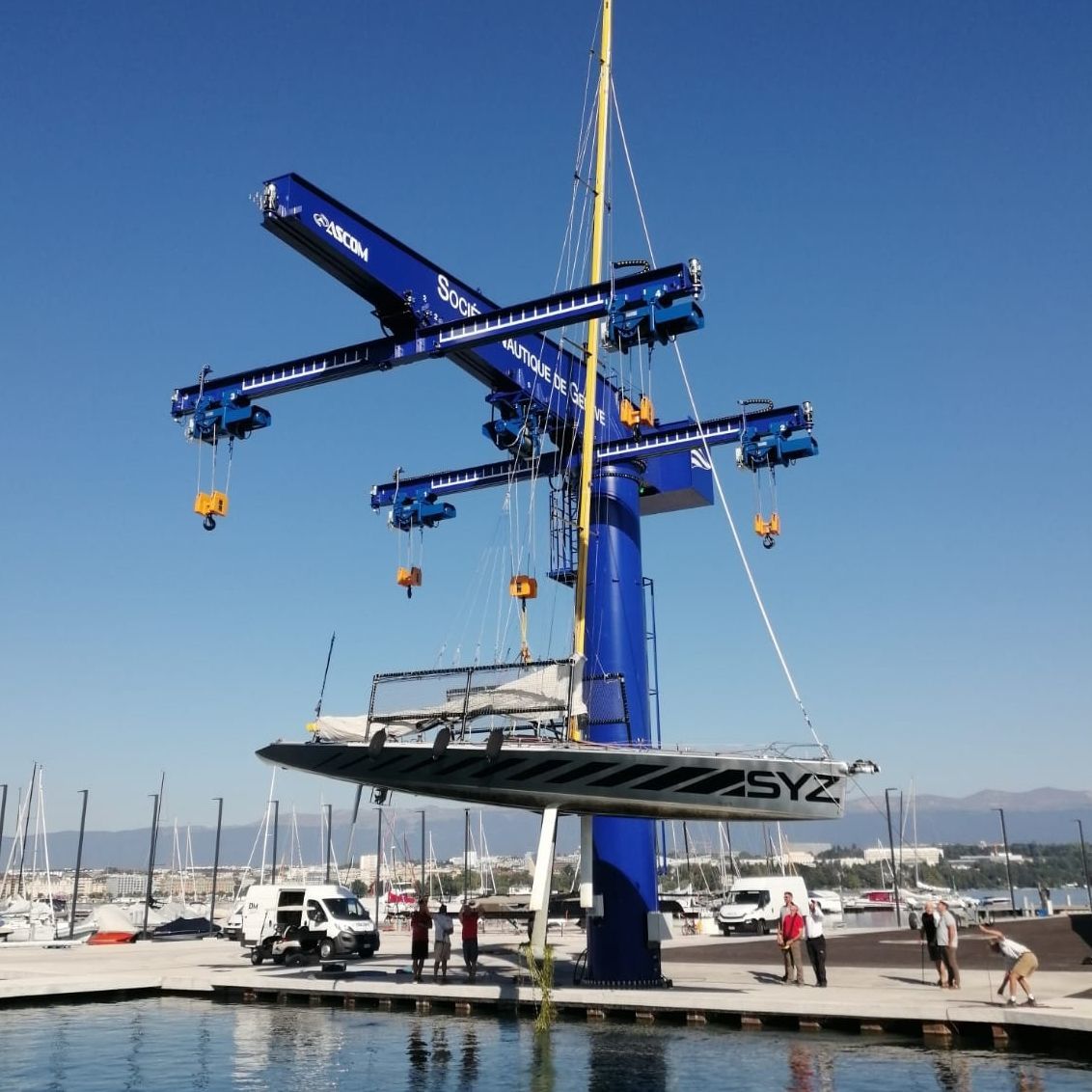 Marina crane - JIB 32 - ASCOM - boom