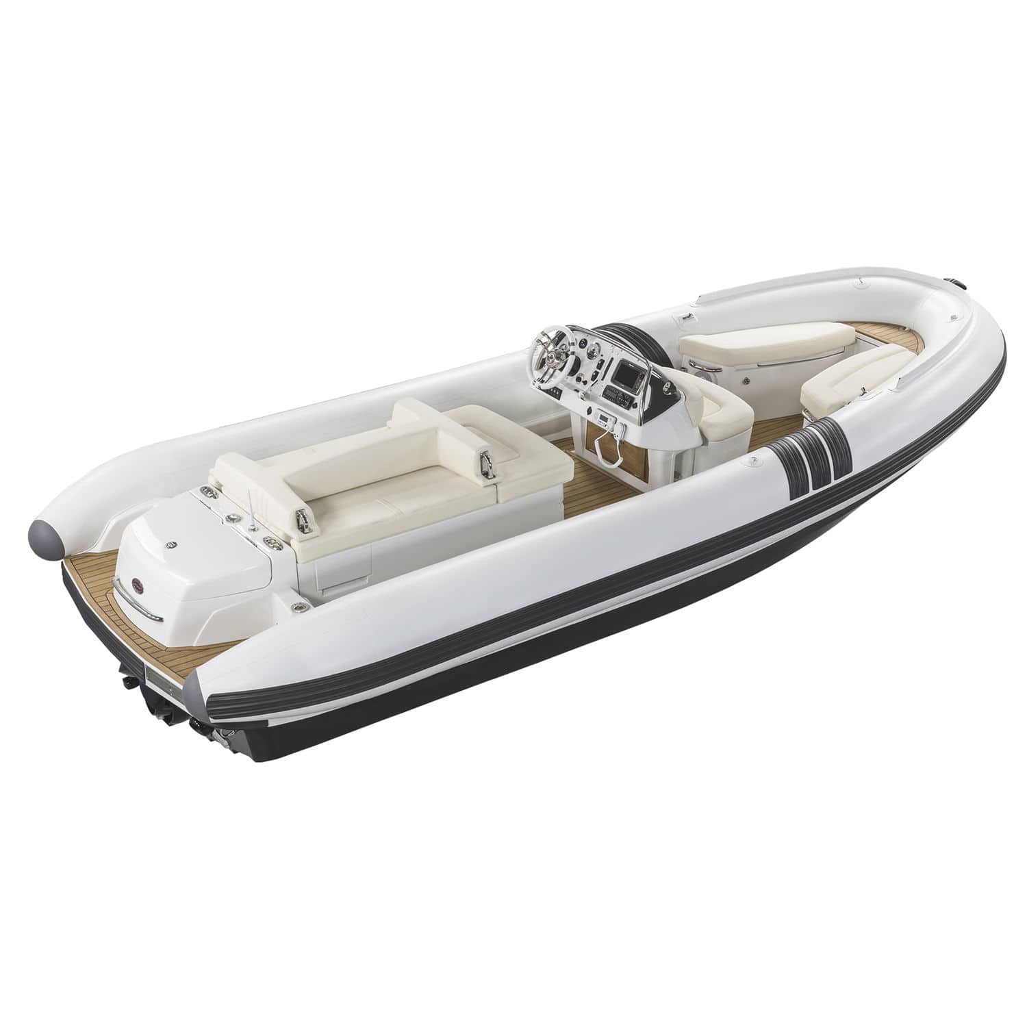 Hydro-jet inflatable boat - JT 18 - Castoldi - diesel / rigid / center ...