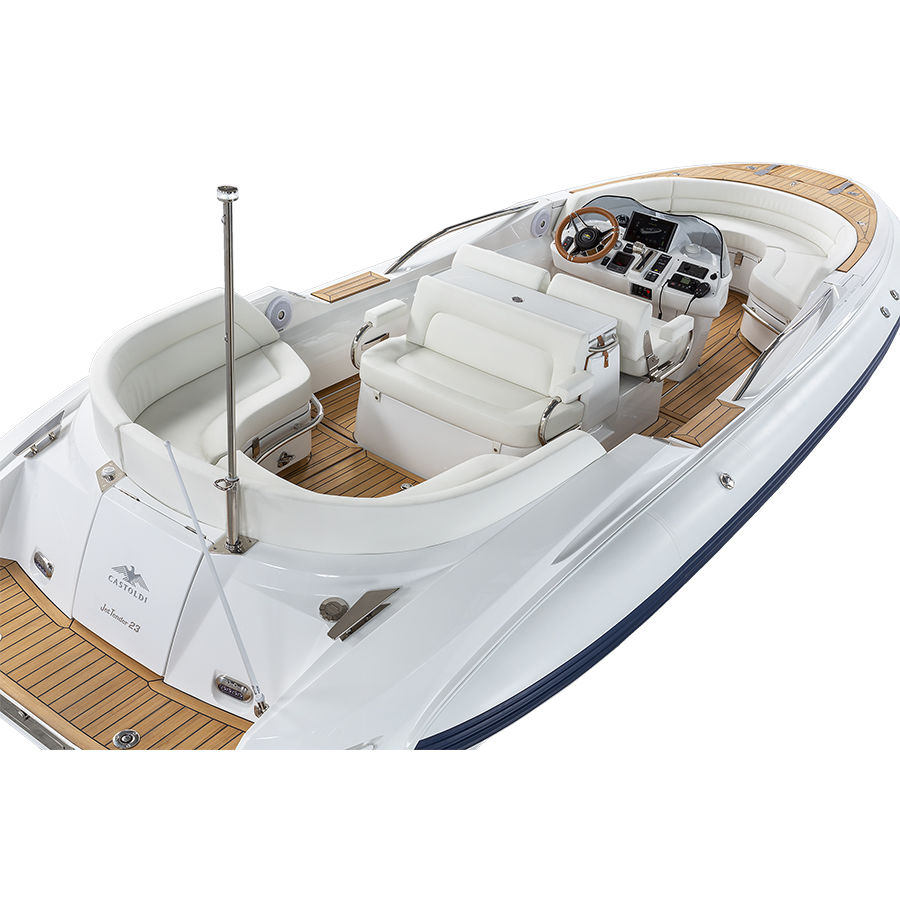 Inboard center console boat - 23 - Castoldi - ski / 14-person max ...