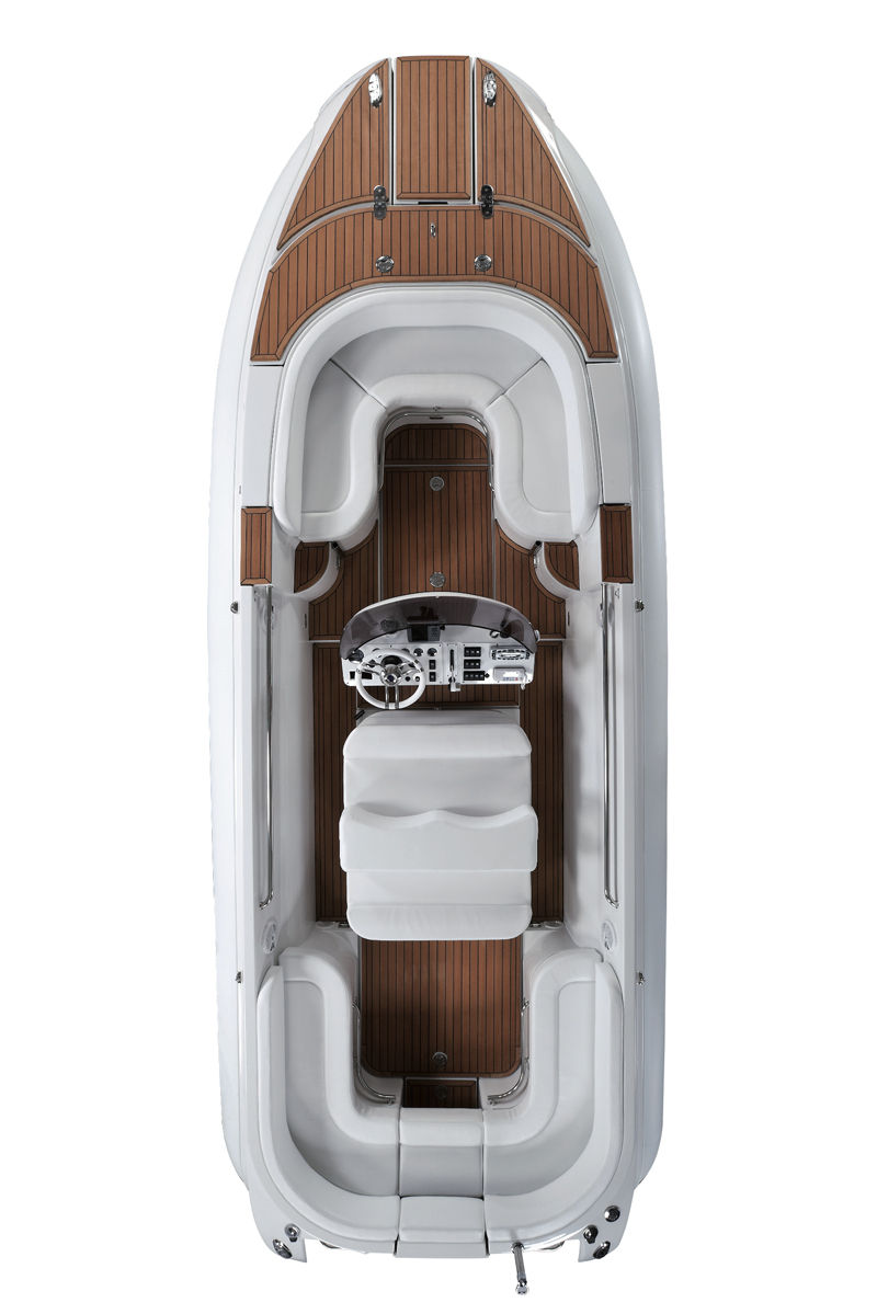 Hydro-jet inflatable boat - JT 23 - Castoldi - diesel / rigid / center ...
