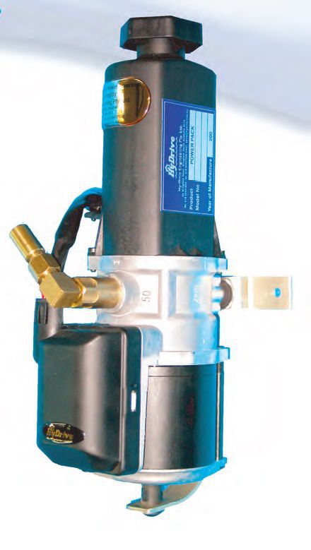 Boat steering - HyDrive - Hydrive - electro-hydraulic / power