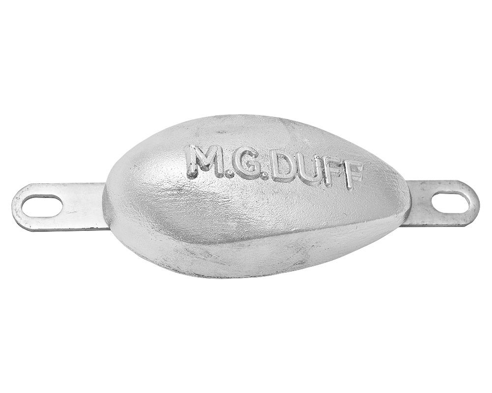 Zinc sacrificial anode - ZD77 - MGDUFF INTERNATIONAL LTD - for ships
